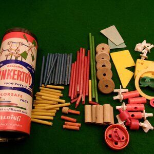 Tinkertoy | Other | Tinkertoy No 16 Container And Assorted Pieces Toy ...